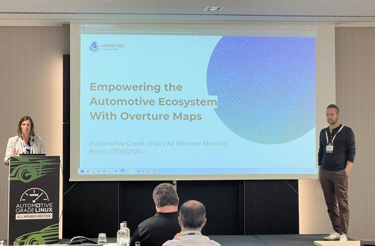 Overture Maps at AGL All Member Meeting: Collaborative Mapping to Shape ...