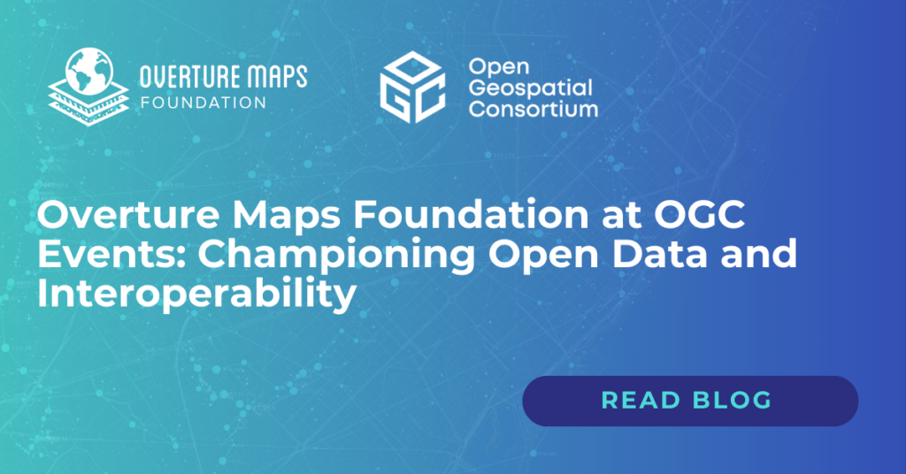 Blog - Overture Maps Foundation